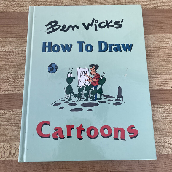 Accents | Rare How To Draw Cartoons Ben Wicks Vtg 1998 Drawing Art ...